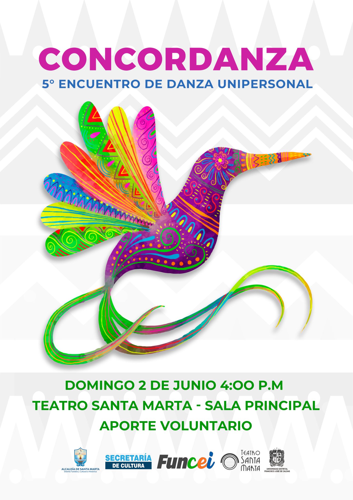 Concordanza: 5to encuentro de danza unipersonal de Santa Marta - Funcei